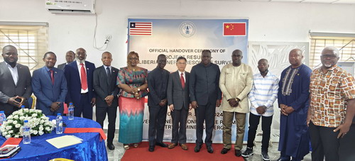 Chinese Ambassador to Liberia Yin Chengwu Attends Handover ceremony of ...