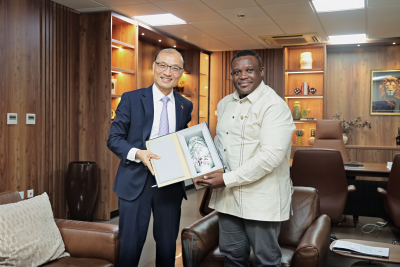 Chinese Ambassador to Ghana Tong Defa Meets with Hon. Samuel Nartey ...