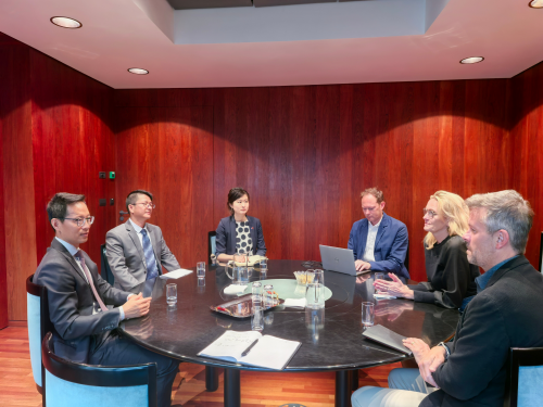 Chinese Ambassador to Iceland He Rulong Meets with Newly Appointed ...