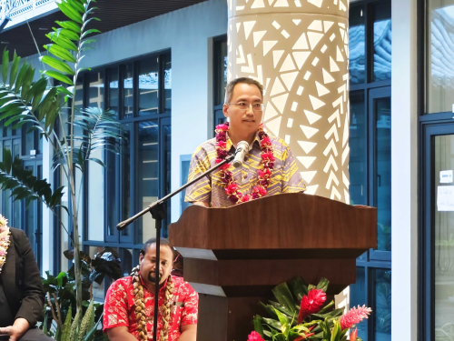 Chinese Ambassador to Samoa Fei Mingxing Attends the Launching of the ...
