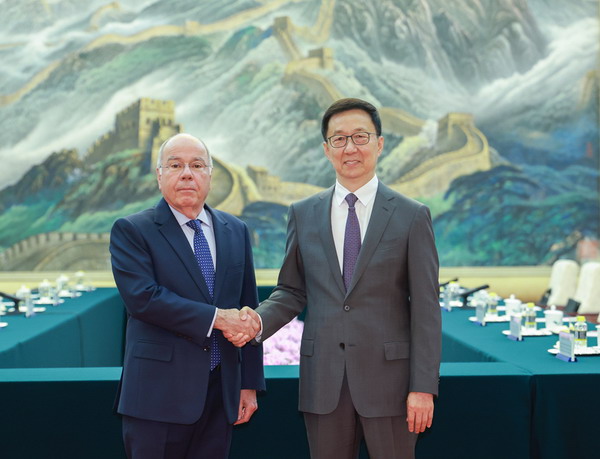 Han Zheng Meets with Brazilian Foreign Minister Mauro Vieira_Ministry ...
