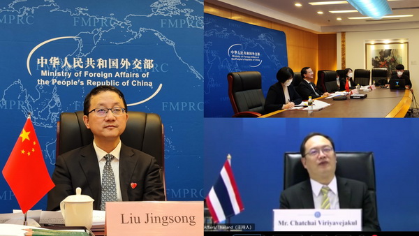 Director-General of the Department of Asian Affairs of the Foreign Ministry Liu Jinsong Holds a ...