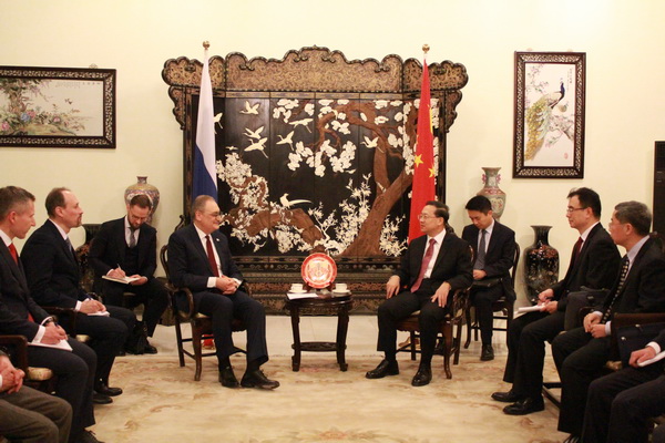 Vice Foreign Minister Ma Zhaoxu Meets with Russian Ambassador to China ...