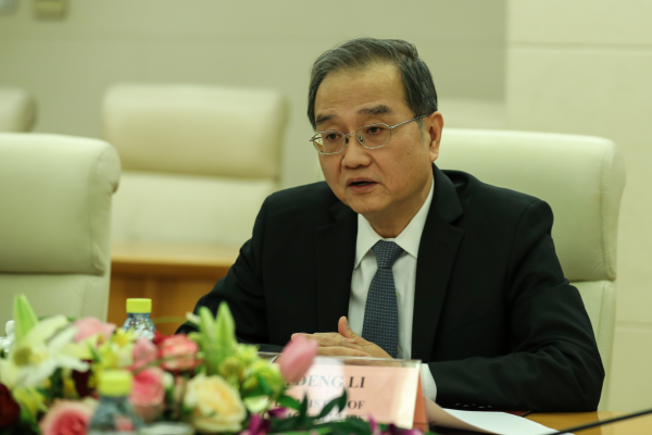 Vice Foreign Minister Deng Li Holds Political Consultation with State ...