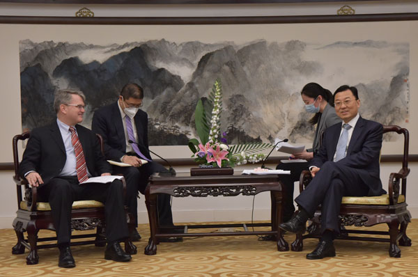 Vice Foreign Minister Xie Feng Meets with President of Global High ...