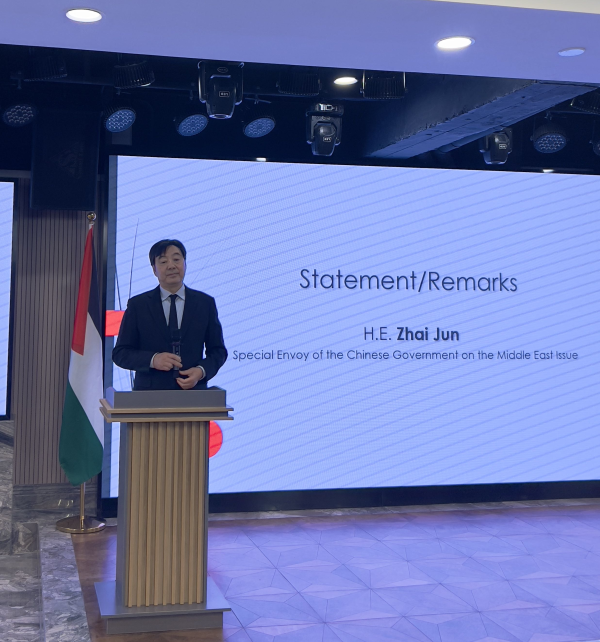 Special Envoy Zhai Jun of the Chinese Government on the Middle East ...