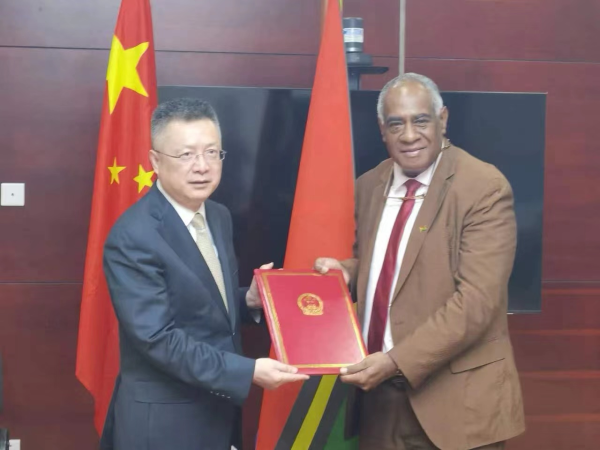 Special Envoy for Pacific Island Countries Affairs of the Chinese ...