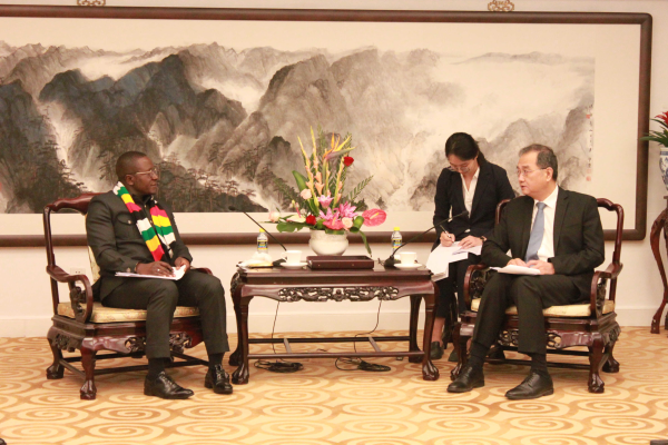 Vice Foreign Minister Deng Li Meets with Deputy Minister of Foreign ...