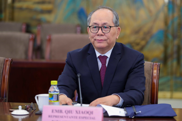 Special Representative of the Chinese Government on Latin American Affairs Qiu Xiaoqi Meets with ...