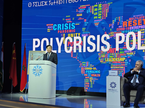 Special Envoy of the Chinese Government on the Middle East Issue Zhai ...