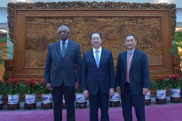 Vice Foreign Minister Ma Zhaoxu Meets with Minister for Home Affairs ...