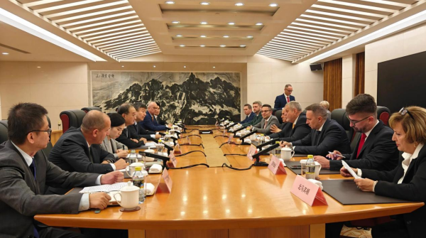 Vice Foreign Minister Deng Li Has a Group Meeting with High-level ...