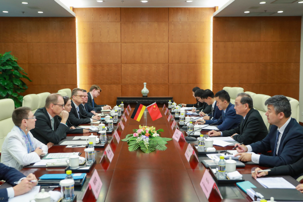 Vice Foreign Minister Deng Li Holds a China-Germany Political ...