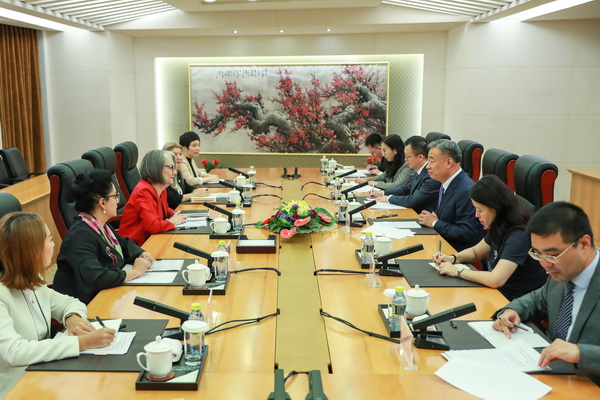 Vice Foreign Minister Miao Deyu Meets with President of the ...