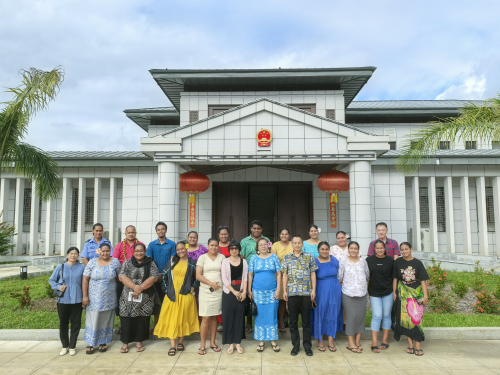 Chinese Ambassador to Samoa Fei Mingxing Attends the Fifth “Chinese ...