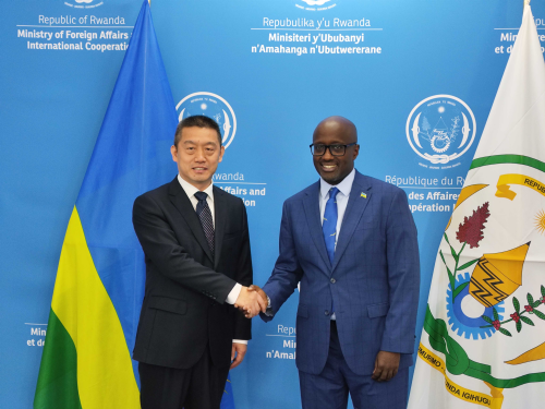 Chinese Ambassador to Rwanda Wang Xuekun Meets with Rwandan Foreign ...