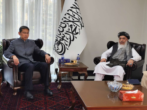 Chinese Ambassador to Afghanistan Zhao Xing Meets with Deputy Foreign ...